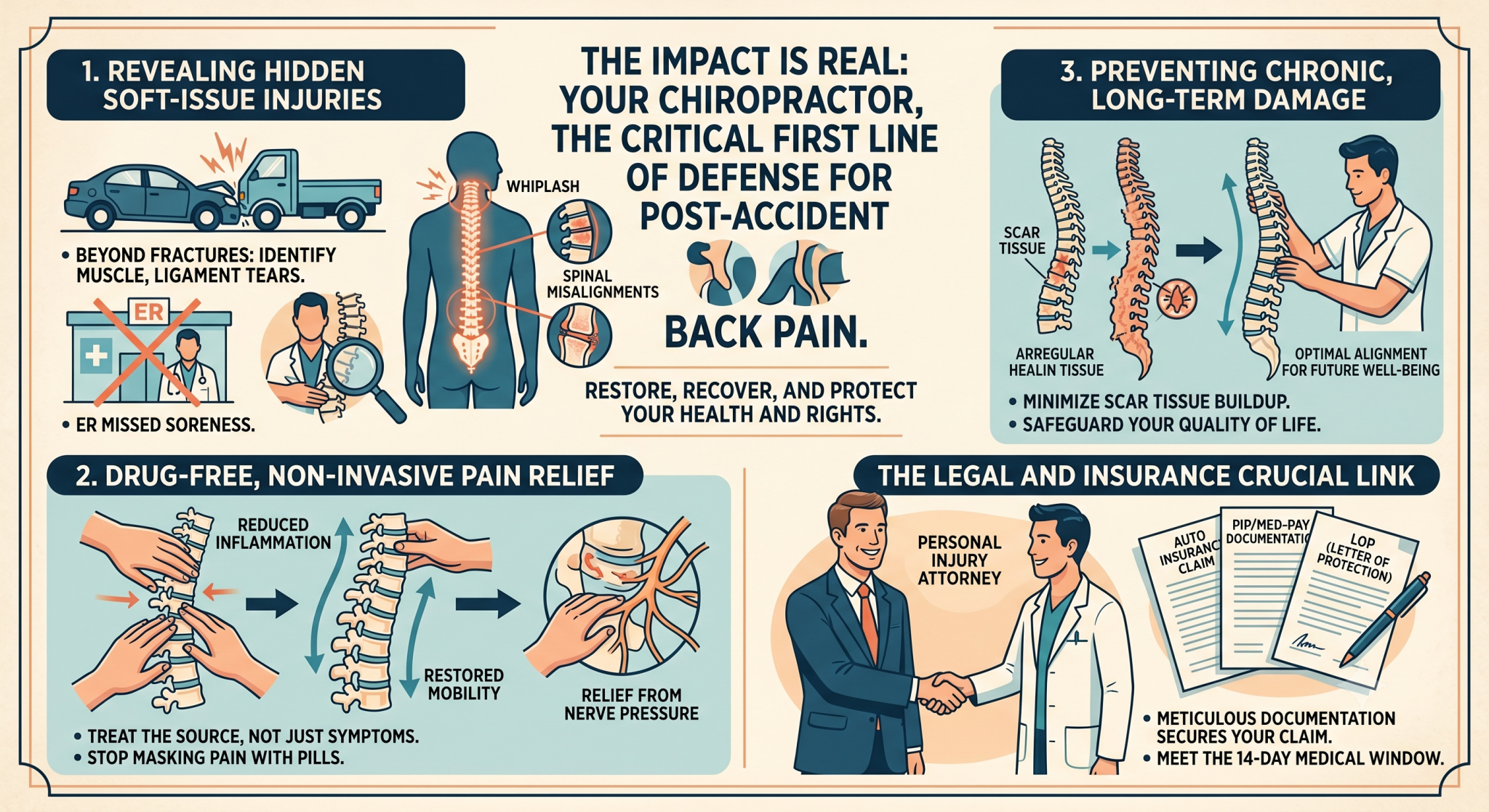 The Impact is Real: Why a Chiropractor Should Be Your First Line of ...